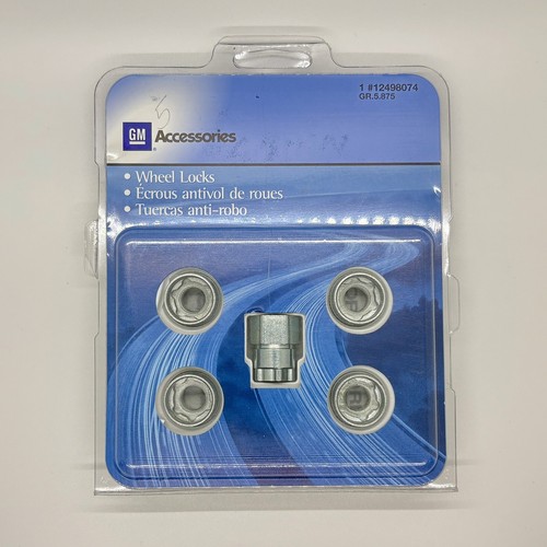 GM Accessories Factory Wheel Locks Corvette 1986-2007 #12498074 * New ...