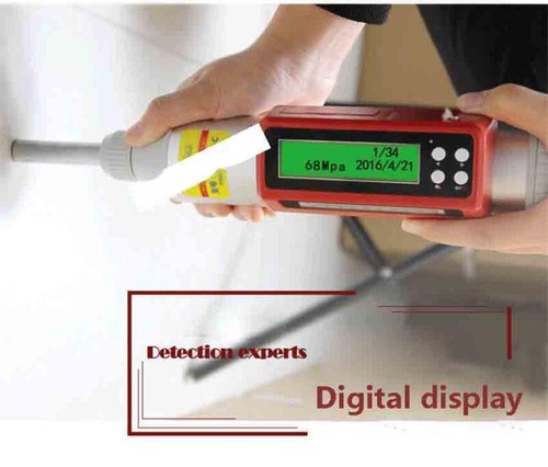 Digital Display Hammer Concrete Strength Tester Rebound Instrument HD ...