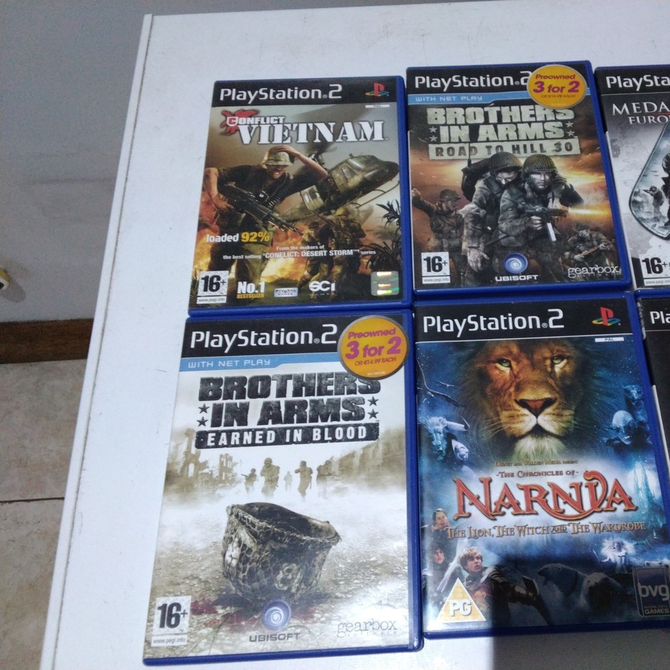 PlayStation 2 PS2 Games Bundle 10 Games | eBay UK
