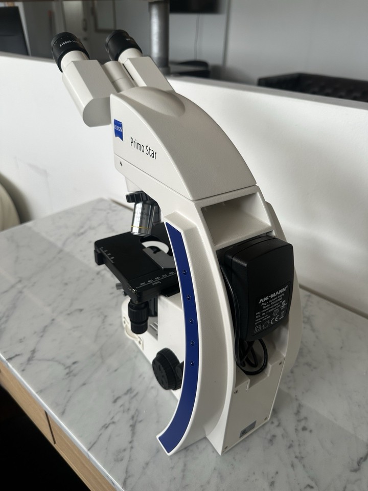 Zeiss Primo Star Binocular Microscope w/ 4X / 10X / 40X / 100X ...
