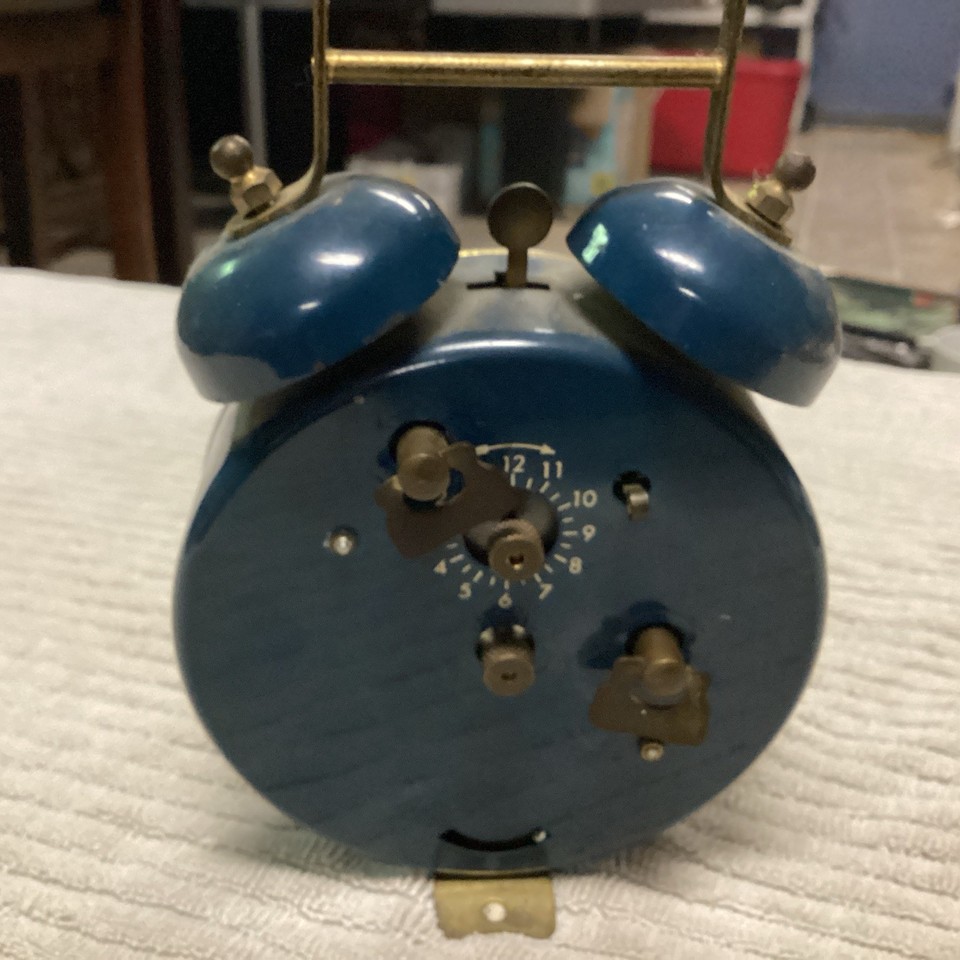 Dallas Cowboys Lafayette Watch Co. Two Bell Alarm Clock Vintage NFL ...