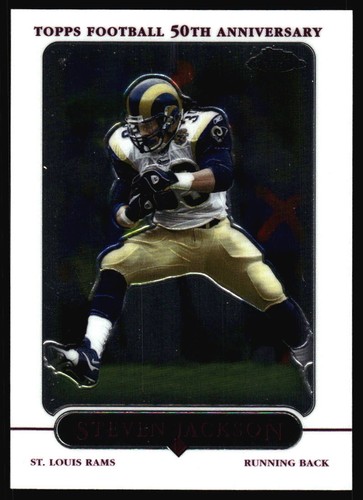 2005 Topps Chrome Steven Jackson #60 St. Louis Rams | eBay