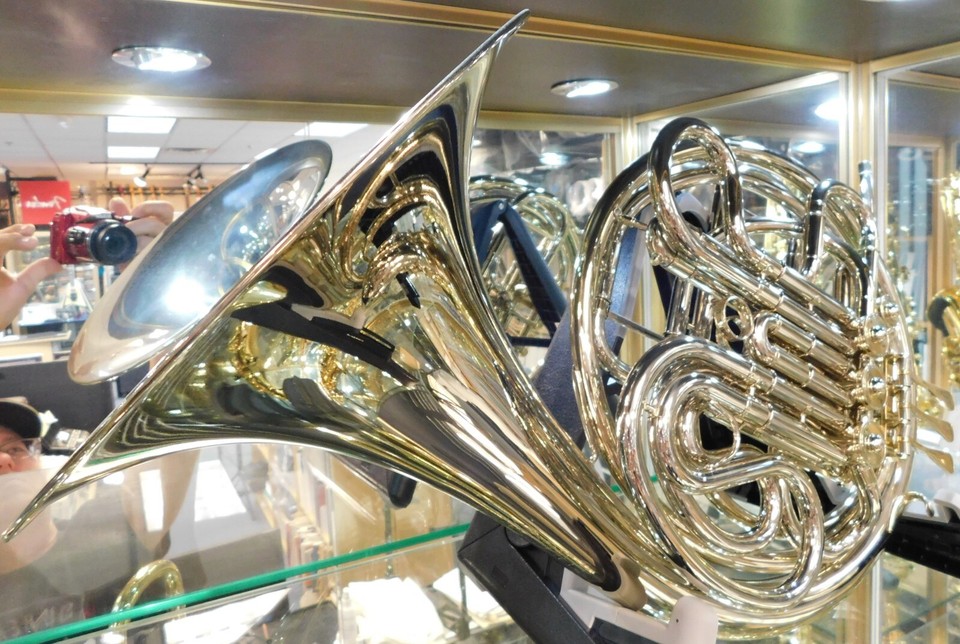 Conn 8D Professional Double French Horn with Case - Clear Lacquer | eBay