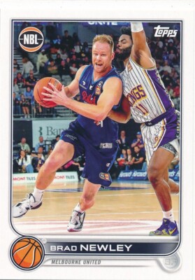 #47 BRAD NEWLEY 2022-23 Topps NBL National Basketball League MELBOURNE UNITED | eBay