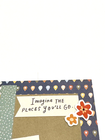 Travel Vacation Blank Notecard Card Imagine the Places You'll Go Pack ...