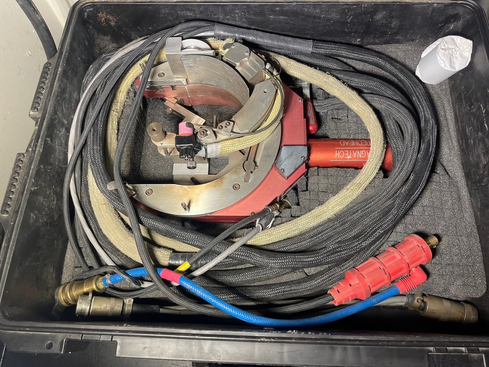 Magnatech TubeMaster 514 Pipe Welding System And Redhead Orbital ...