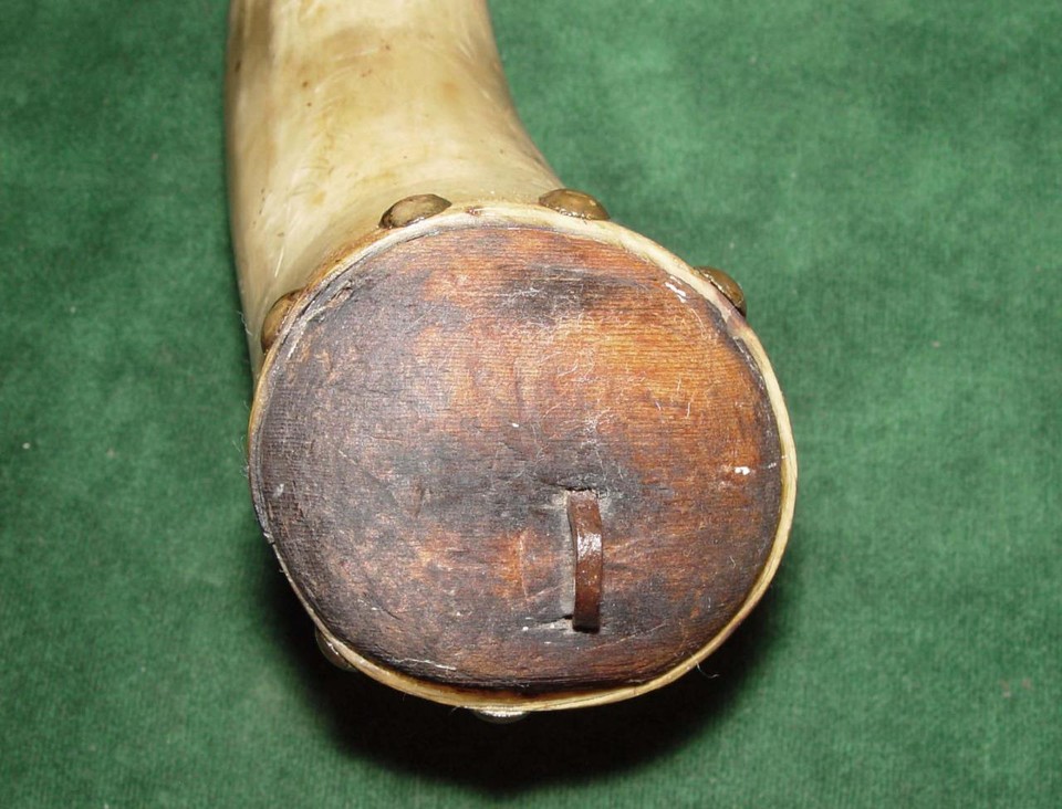 Antique Native American Plains Indian Engraved Large Powder Horn 1800s ...