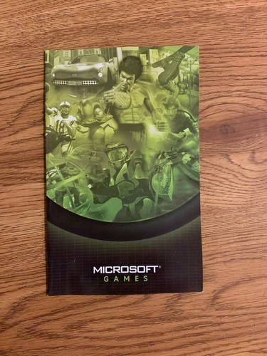 Xbox Original Microsoft Games Pamphlet - Ultra Rare, Before Halo Was ...