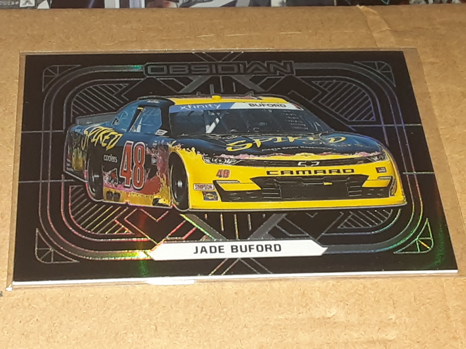 2022 Panini Chronicles OBSIDIAN CAR Racing Card 56 JADE BUFORD | eBay