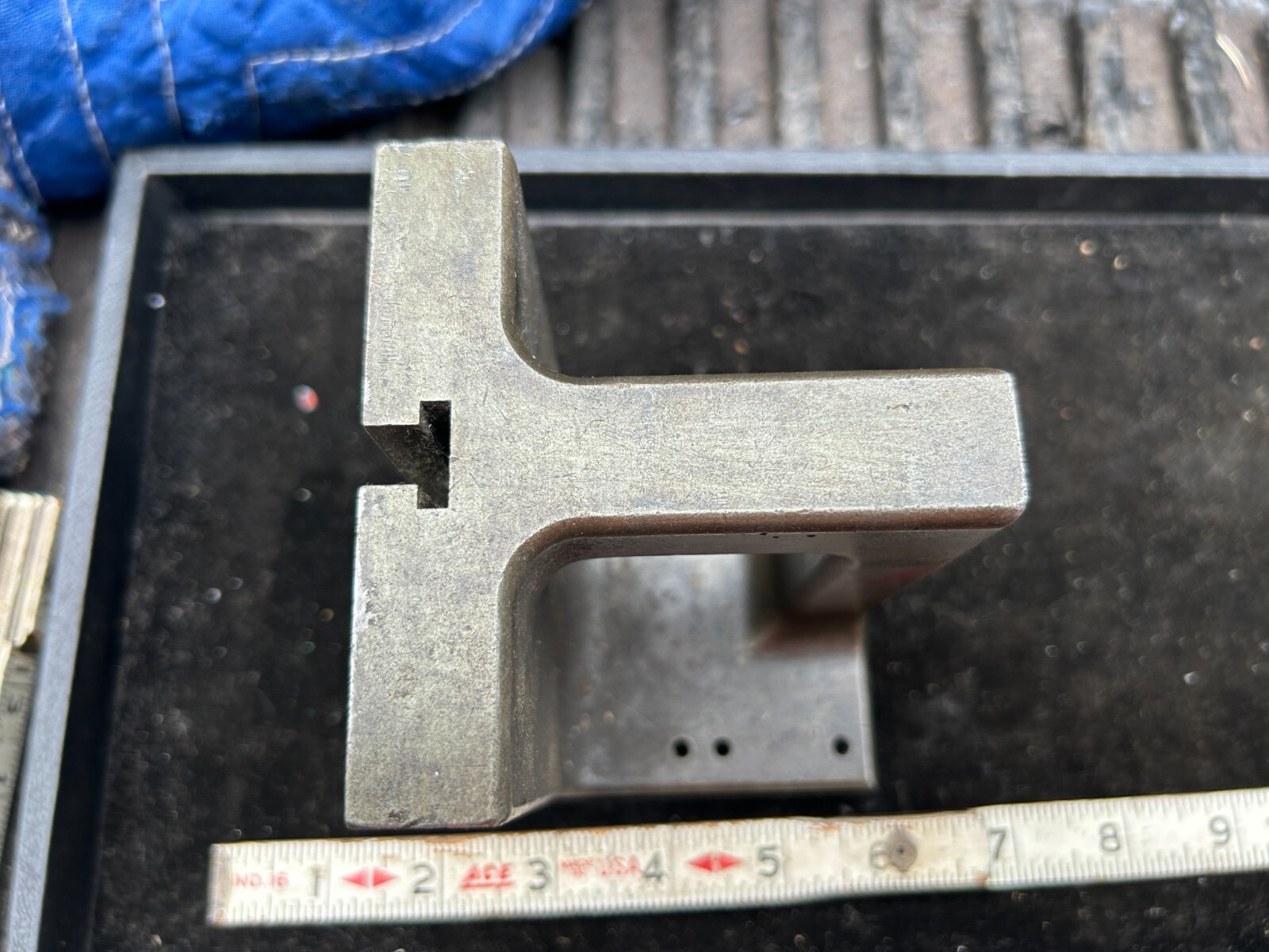 MACHINIST HmE TOOLS LATHE MILL Machinist Slotted Right Angle Plate ...