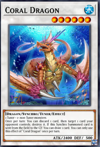 Coral Dragon RA02-EN031 Platinum Secret Rare Presale | eBay