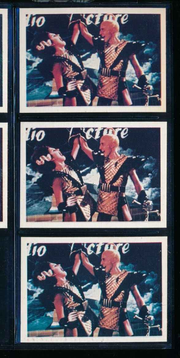 Lot (3) 1975 FTCC THE ROCKY HORROR PICTURE Show #57 Riff Raff Magenta ...