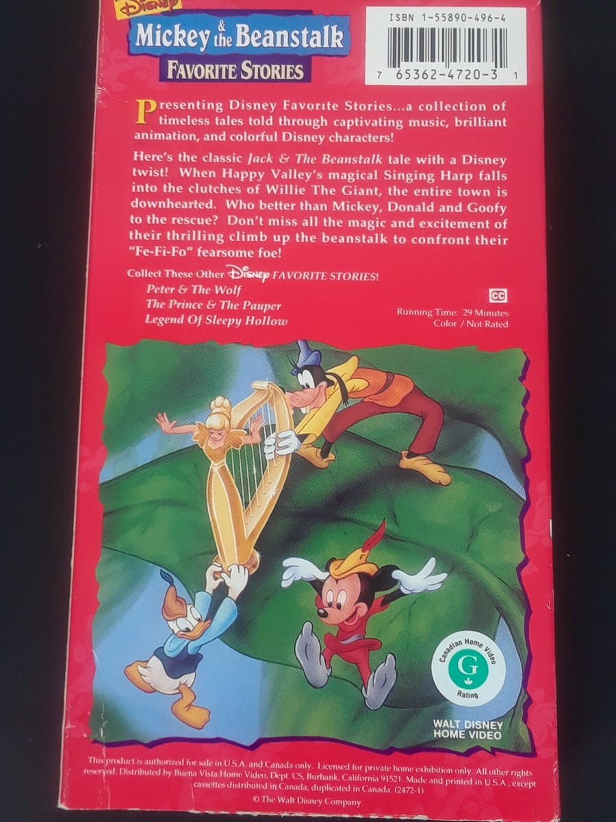 Fun And Fancy Free Vhs 1983