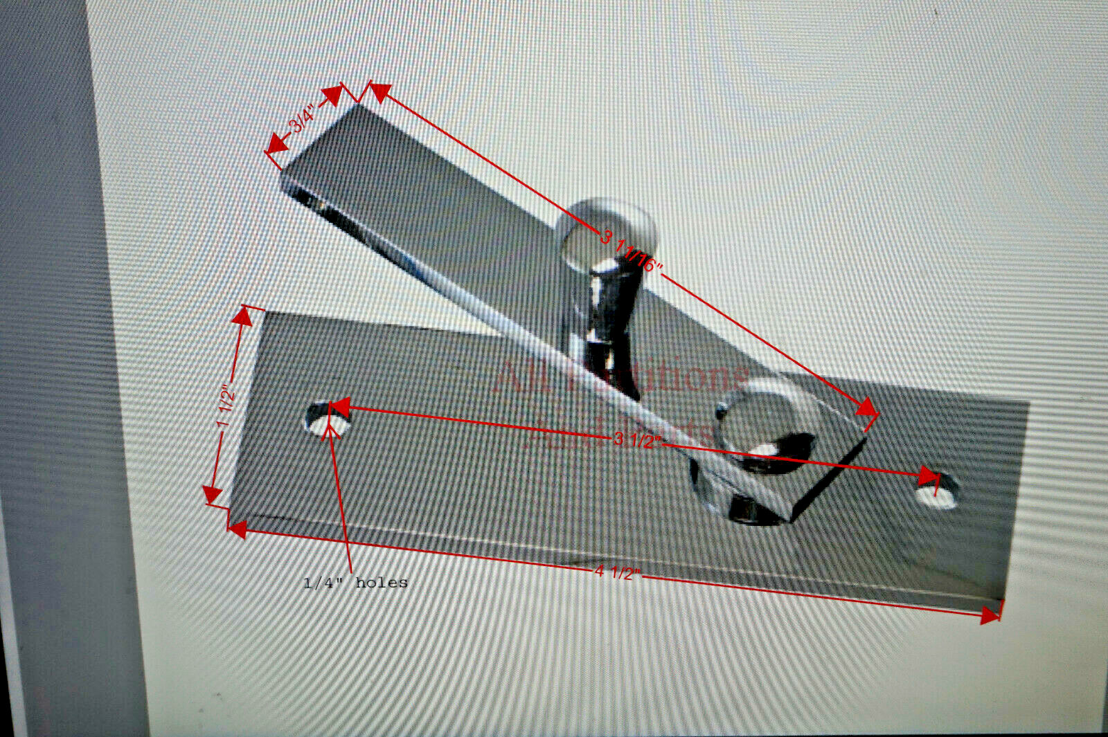 Lot of 11: NEW Chrome Brass Bathroom Restroom Stall Partition ADA Throw ...