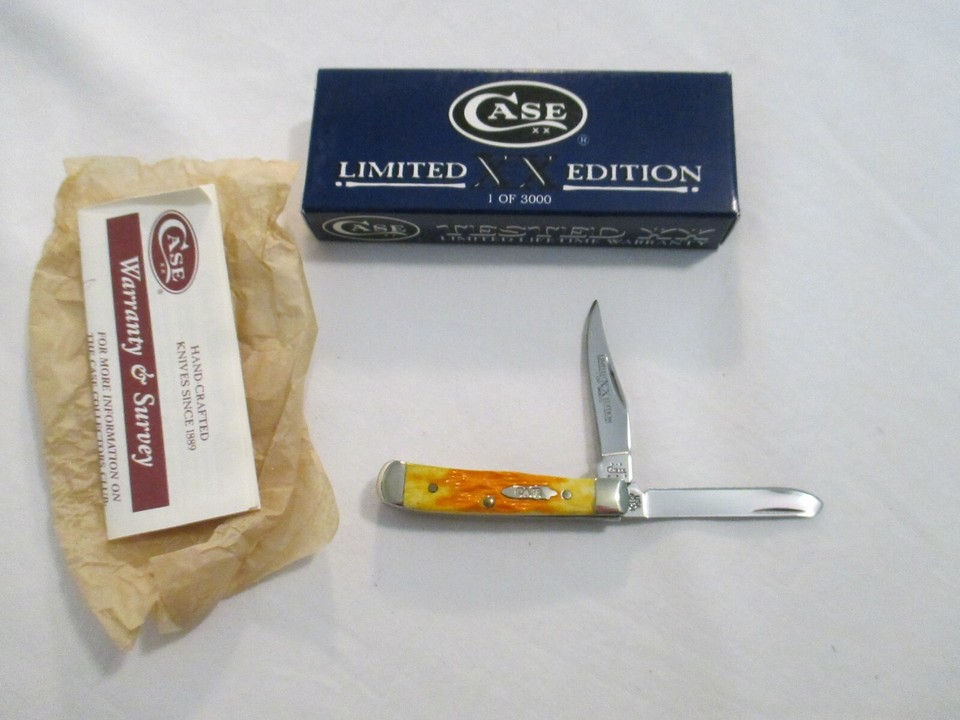 Case XX 2004 Orange Peel Tiny Trapper 62154 SS, Item 17074 | eBay