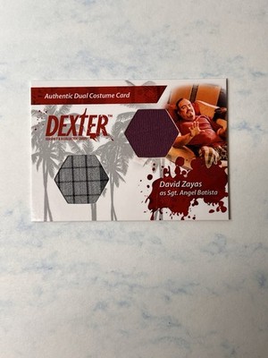 2015 Dexter Seasons 7 & 8 David Zayas As Sgt. Angel Batista Dual Worn ...