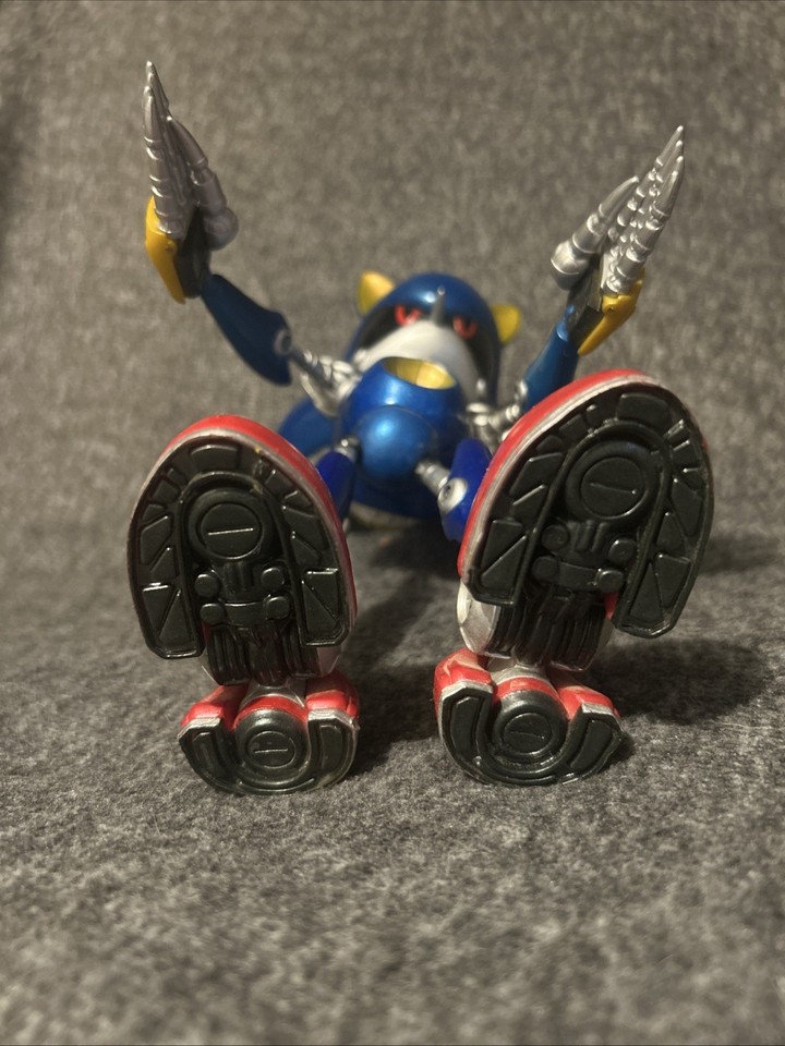 🔥RARE🔥 Sega Jazwares Sonic The Hedgehog Metal Sonic 10 Inch Figure ...