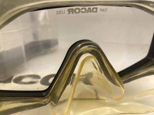 DACOR Deep See Tempered Dual Lens, Dive, Scuba, Snorkel Goggles, + Case ...