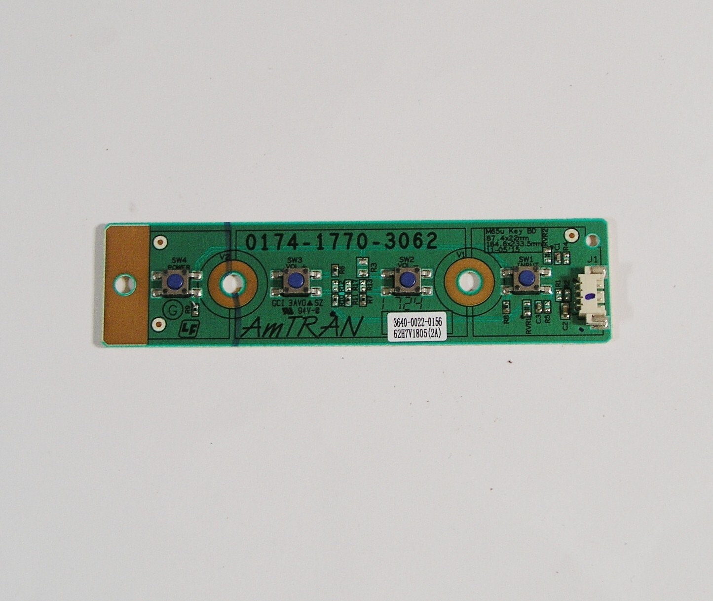 Vizio 48`` Led Tv Key Pad Button Switch Board For D48f E0 E48 E0 Ebay