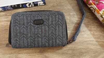 LUG Wallet NWOT, Gray Quilted Wristlet, Small 4x5 | eBay
