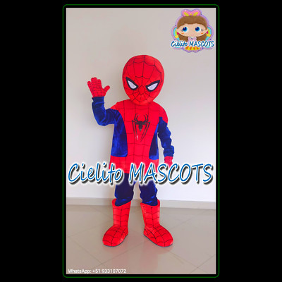 Spiderman Mascot spider man Costume cosplay botarga halloween Cielito ...