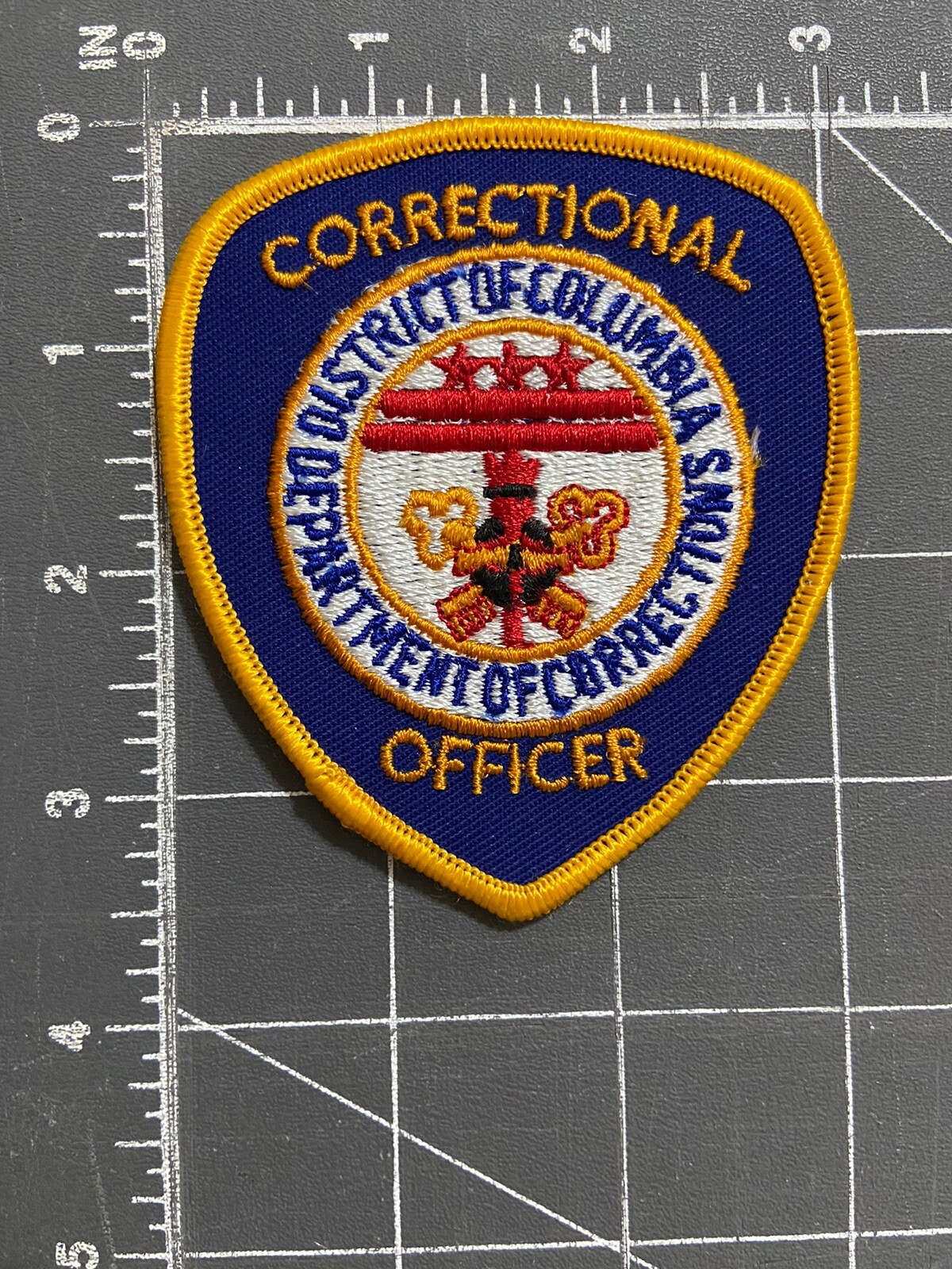 Correctional Officer Police Patch District of Columbia Department ...