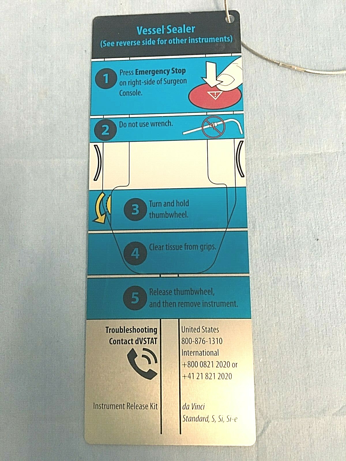 Da Vinci Instrument Release Kit | eBay