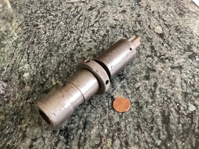 machine shop boring mill quick change holder with 3/8 pipe tap in the ...