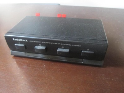 Radio Shack Cat. No. 40-244 High Power Stereo 4-Way Speaker Control ...