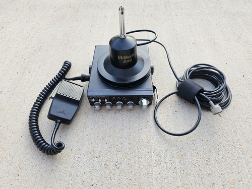 Pkg. lot CB radio stuff: REALISTIC TRC-435, Wilson 500 magnet antenna ...
