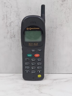 Qualcomm QCP-820 Dual Mode Vintage Cell Phone w/Battery - UNTESTED *AS ...