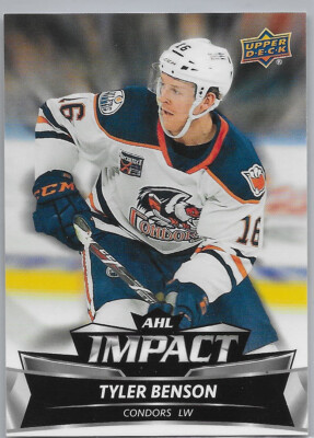 2019-20 Tyler Benson Upper Deck AHL Impact Insert | eBay