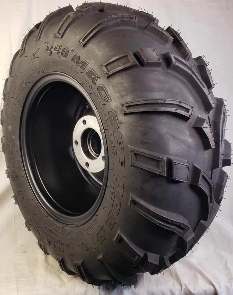 KUBOTA RTV X900 1100 1120 1140 TIREs WHEELs RIMs 25x10-12 440MAG 5/4.5 ...