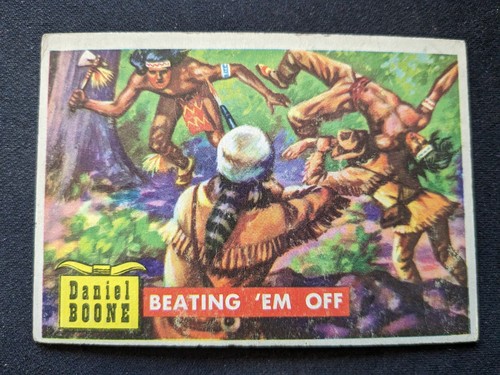 1956 Topps Western Round-Up Card # 44 Beating 'Em Off (VG/EX) | eBay