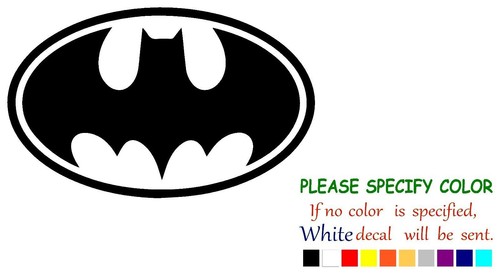 Batman Emblem Graphic Die Cut decal sticker Car Truck Boat Window ...