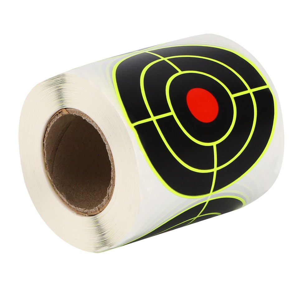 Splatter Target Stickers 3inch Self-Adhesive Reactive Targets Paper for ...