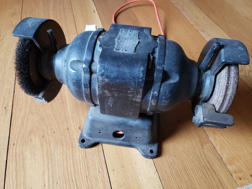 Vintage Bench Grinder, Baldor Handy , 3450 rpm, garage metal work Auto ...