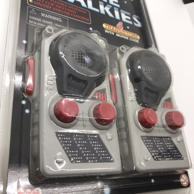 Space 200 Communicator Walkie Talkies 4 Transistors NOS 1999 Vtg Toy ...