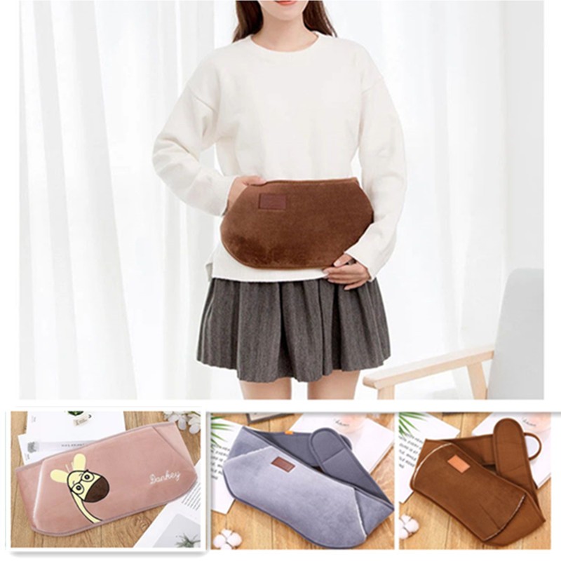 Kawaii Water Bottle Belt Large Hand Warmer Cute Animal Hot Water Bottle ...