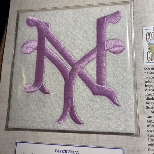 1913 NEW YORK GIANTS Cooperstown Collection TEAM PATCH | eBay