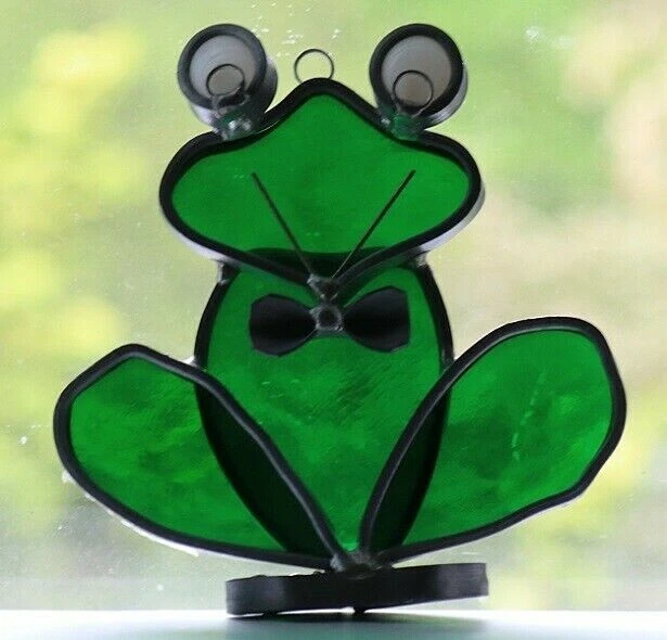 Stained Glass Frog