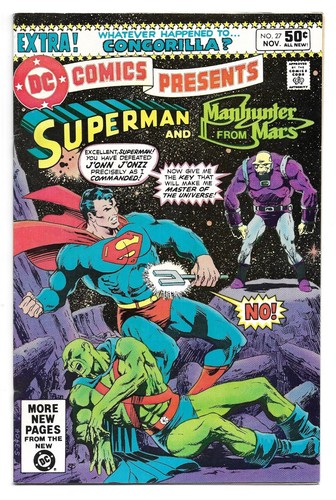 DC COMICS PRESENTS #27 - 1ST APPEARANCE OF MONGUL, WARWORLD HIGH GRADE ...