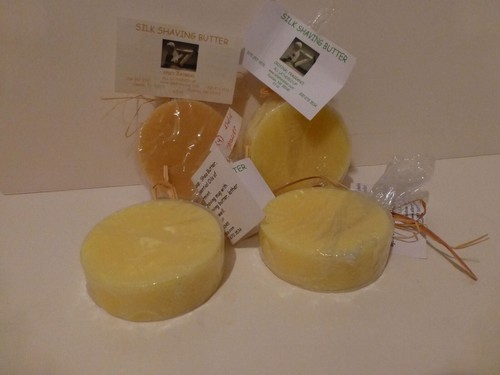 All Lathered Up Silk Shaving Butter Bars 1-Spicy Oatmeal 1-Orig ...