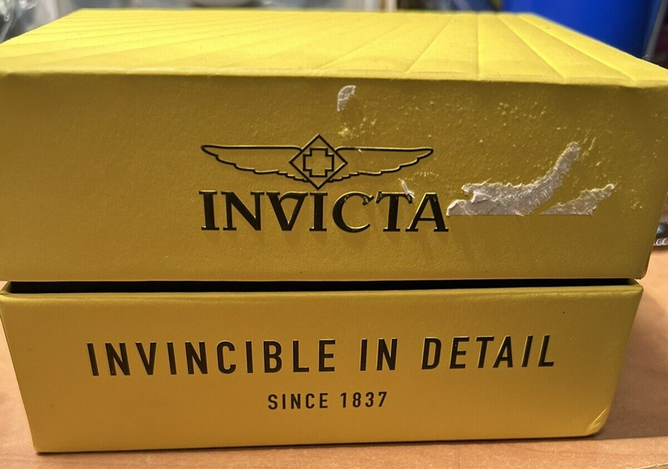 Invicta: Aviators Series Watch-Red/Black Face, Red Band | eBay