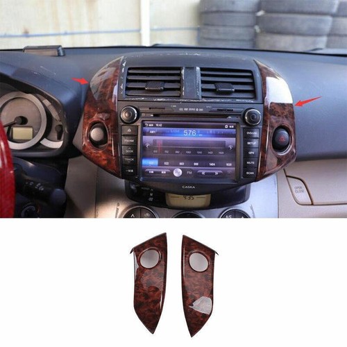 Agate Grain Console Both Side Button Panel Trim 2PCS For Toyota RAV4 ...