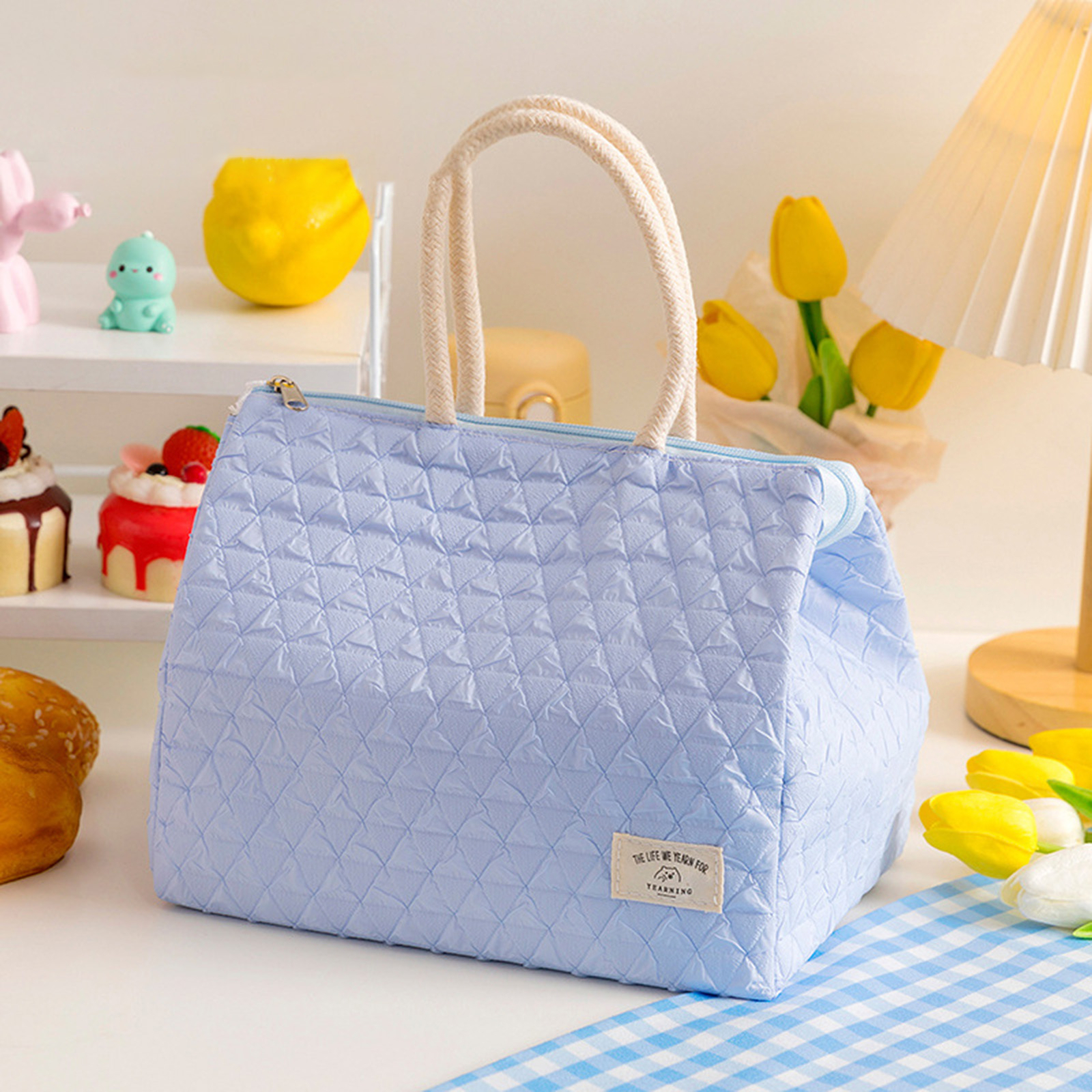 Lunch Pouch Waterproof Fresh-keeping School Child Convenient Bento ...