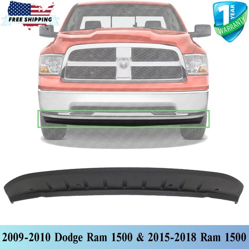 New Front Lower Valance Plastic Primed For 09-10 Dodge Ram 1500 & 15-18 ...