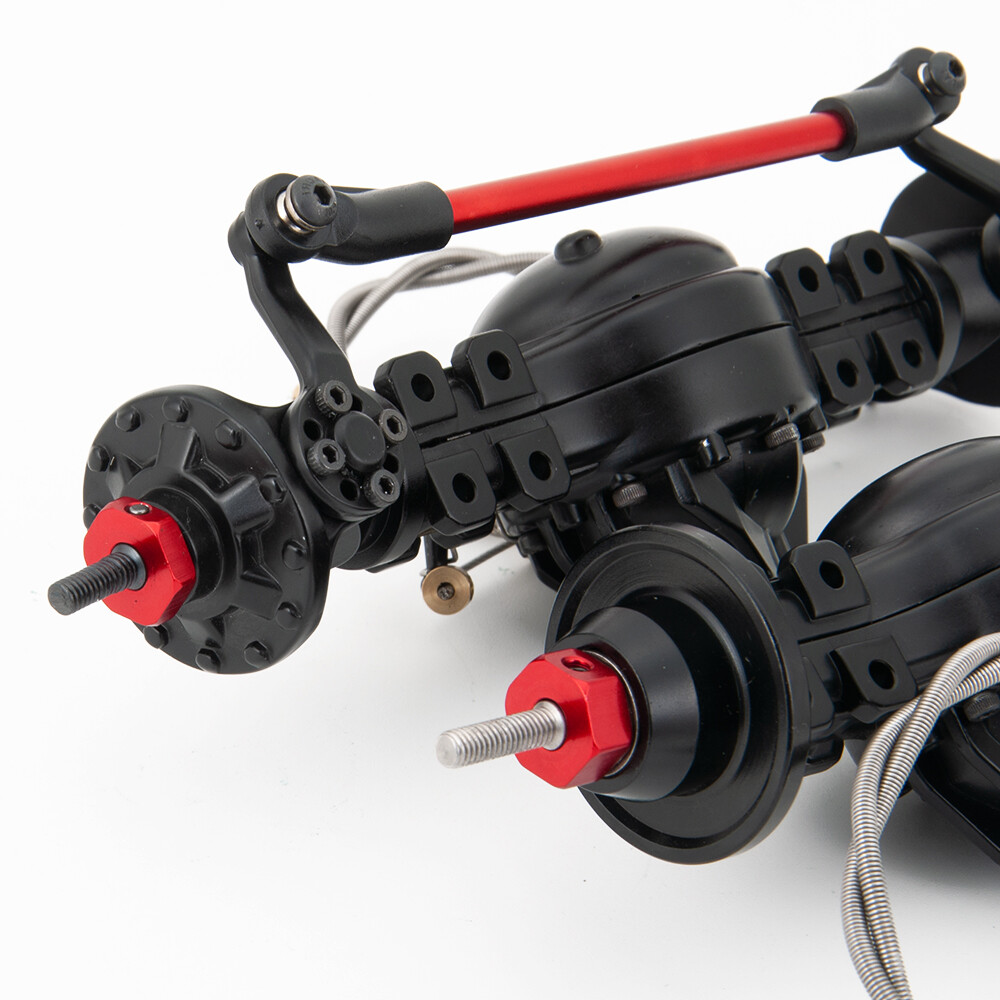 1:14 Tamiya Axle Metal Alloy Front&Rear Differential Axle for 1/14 ...