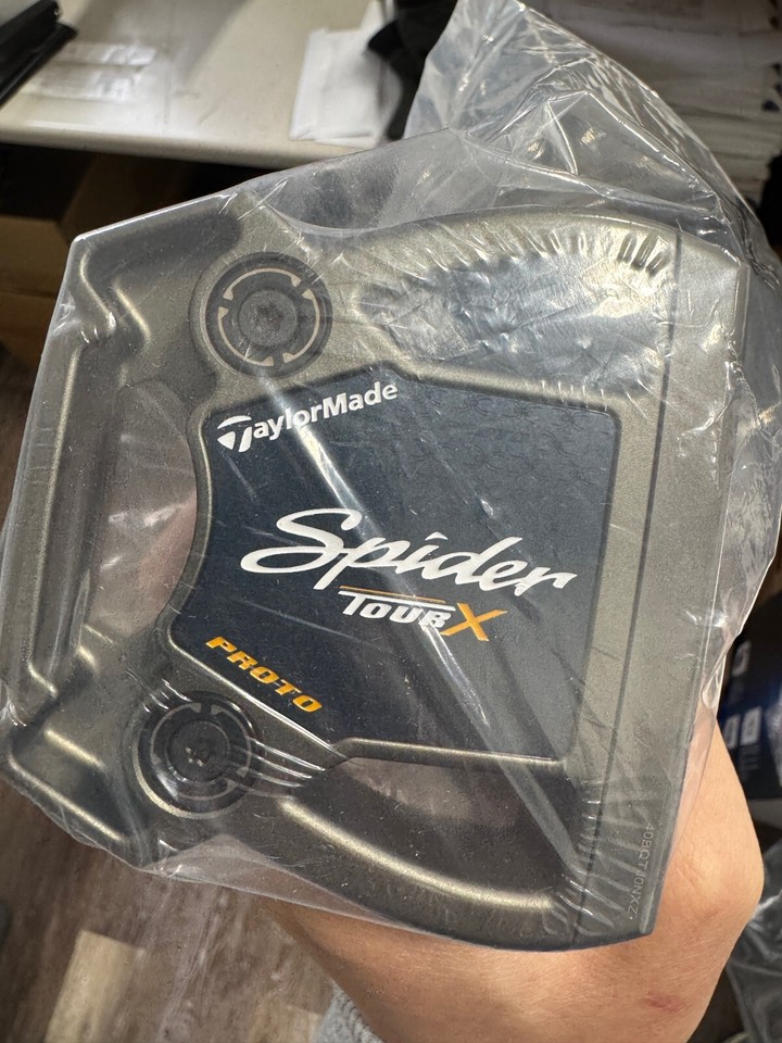 New Sealed, Taylormade Spider Tour X Proto Putter Scottie Scheffler 34 ...