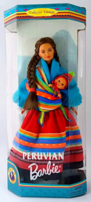 BARBIE Peruvian Barbie Doll 1998 Dolls Of The World NIB Mattel 21506 ...